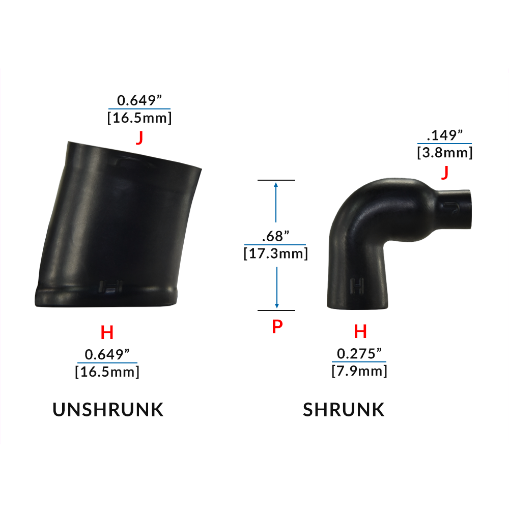 90º Heat Shrink Boot