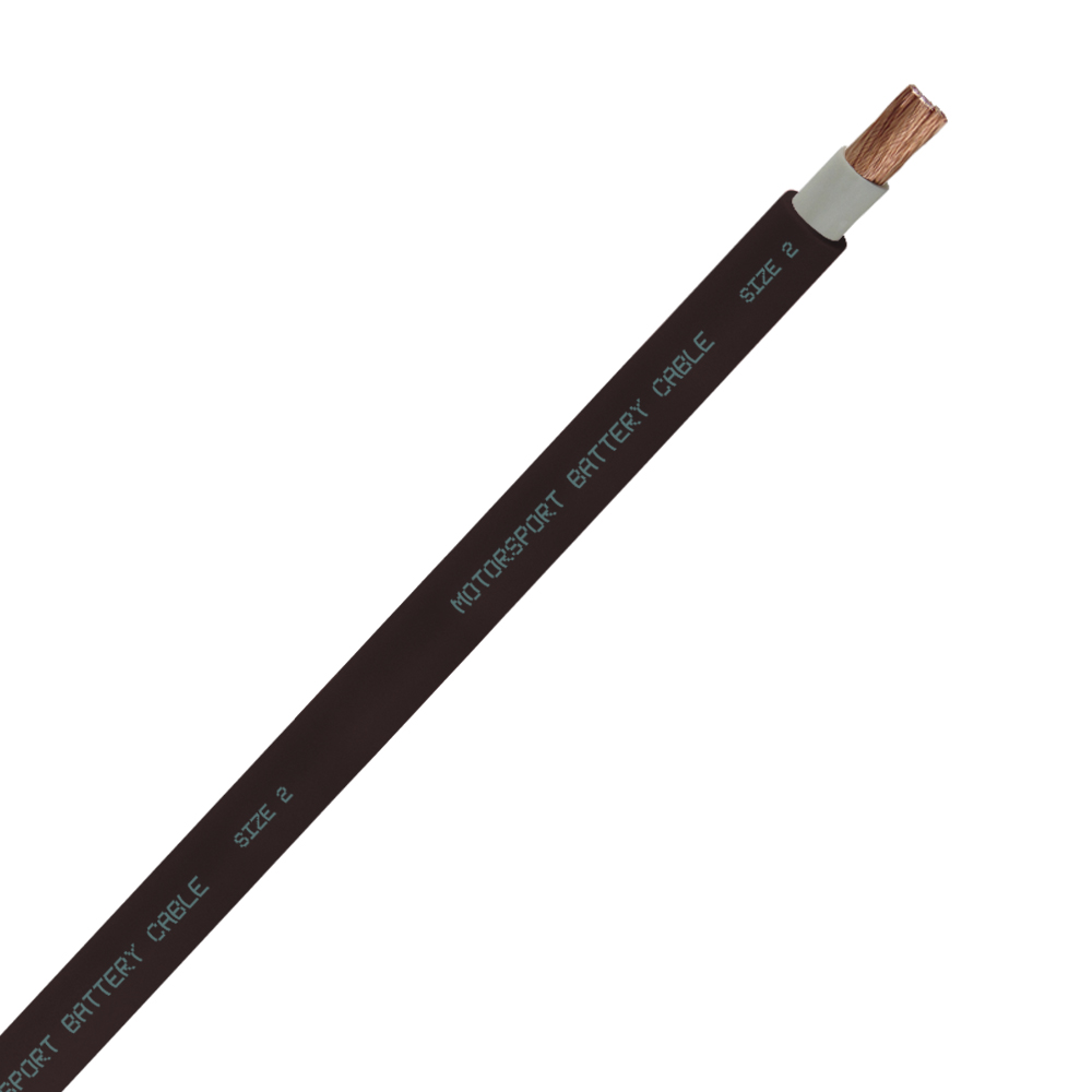 2 Awg Motorsport Battery Cable Black
