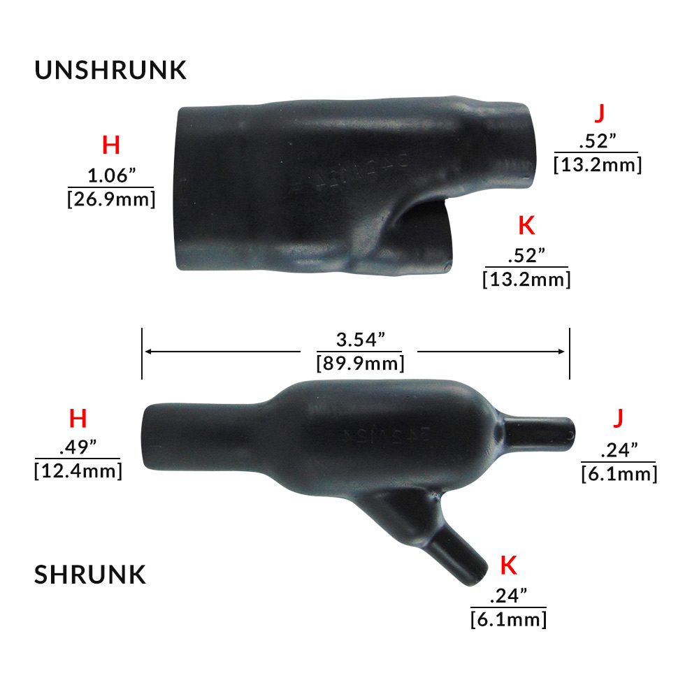 Raychem 342A124-25-0 Heat Shrink Boot | Prowireusa|