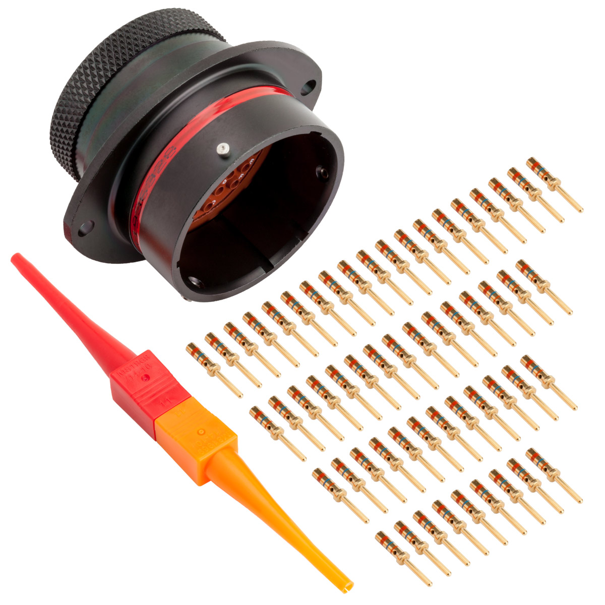 AS022-55PN Deutsch Autosport 12 Way Connector | Prowireusa.com