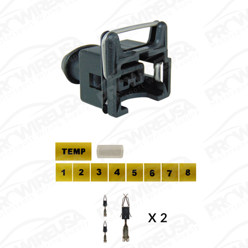 BOSCH INJECTOR CONNECTOR|EV1 CONNECTOR KIT |IN STOCK |PROWIREUSA.COM