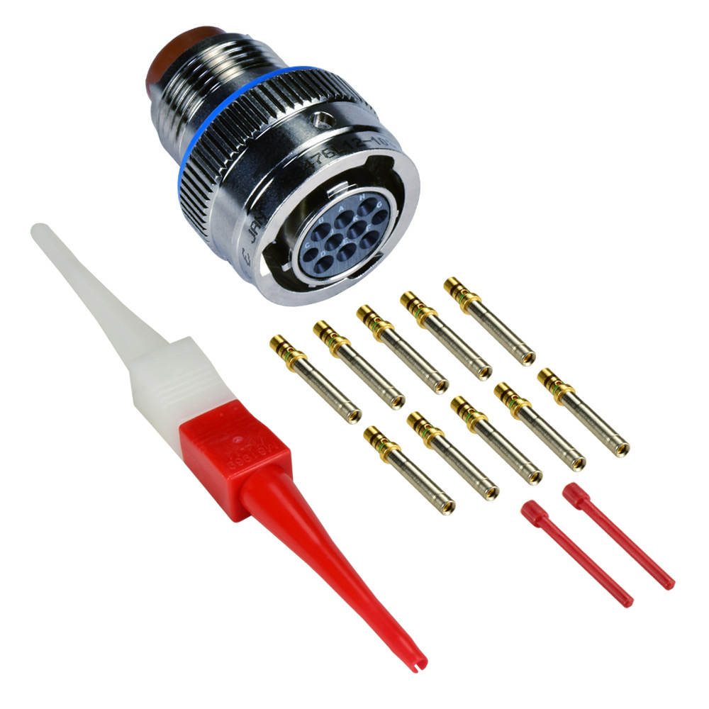MS3476L12-10S Plug Connector | 10 Way Mil-Spec Connector | Prowireusa