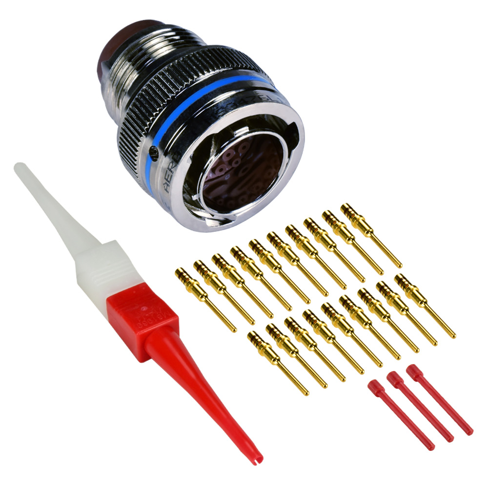 MS3476L14-19P Plug Connector |14 Way Mil Spec Connector | Prowireusa