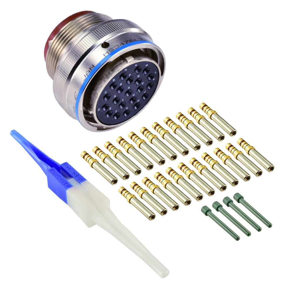MS3476L22-21S Plug Connector | 21 Way Mil-Spec Connector | Prowireusa