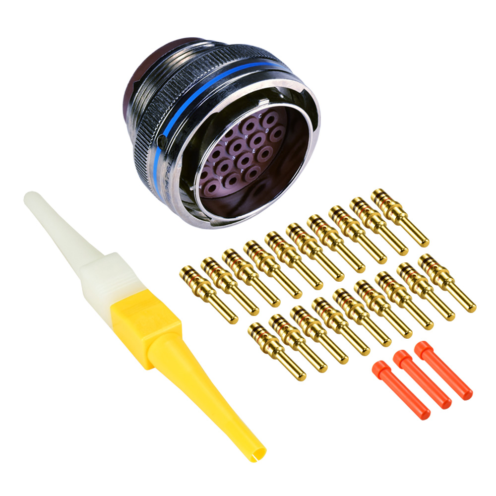 MS3476L24-19P Plug Connector | 19 Way Mil-Spec Connector | Prowireusa