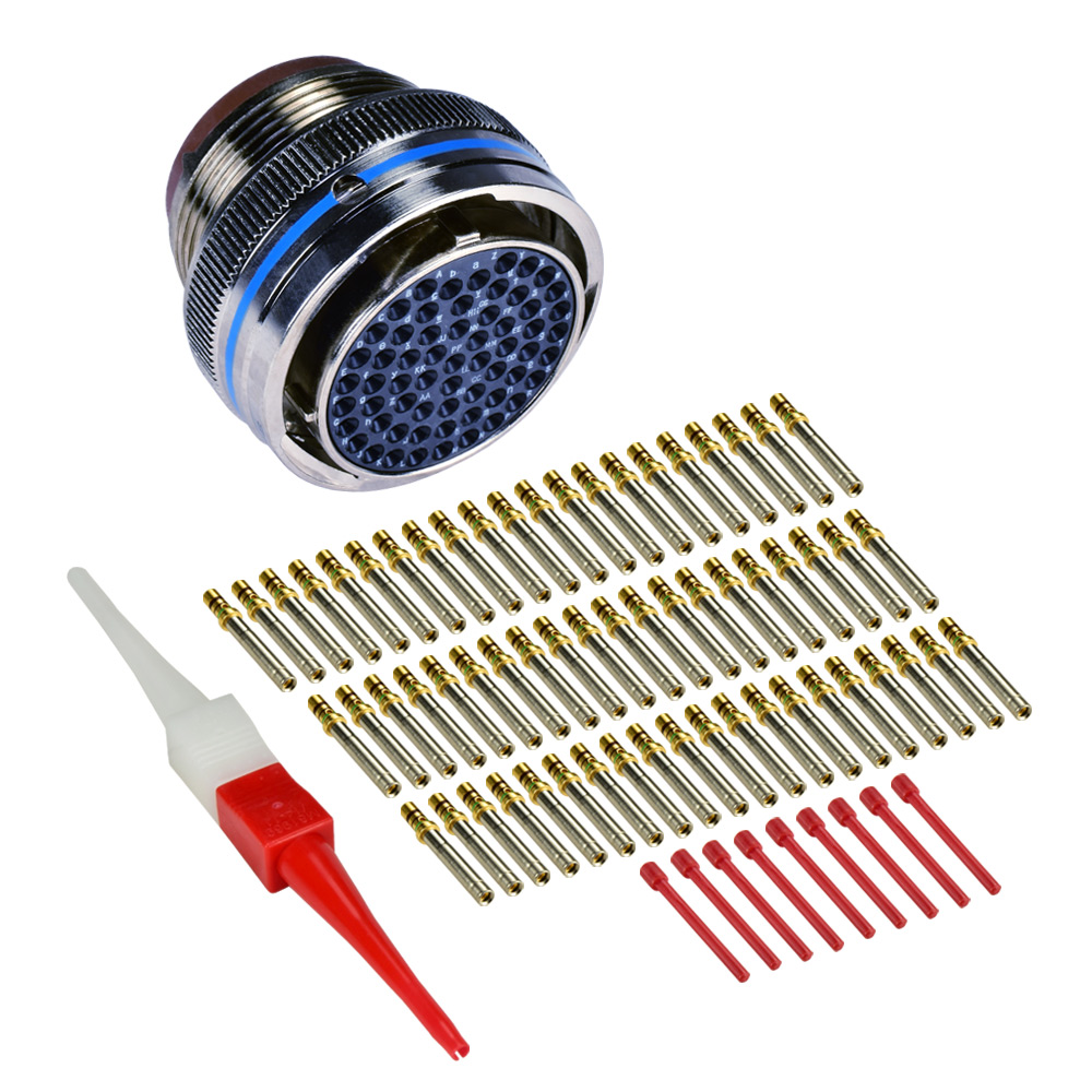 MS3476L24-61S Plug Connector | 61 PIn Mil Spec Connector | Prowireusa